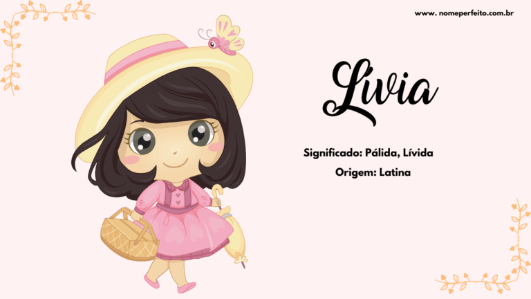 Significado do nome Lívia - Nome Perfeito
