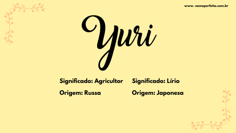 Significado do nome Yuri - Nome Perfeito